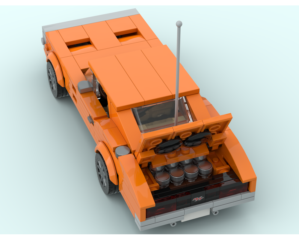 LEGO MOC-229100 1969 Dodge Charger - General Lee - 8 Stud Wide by ...