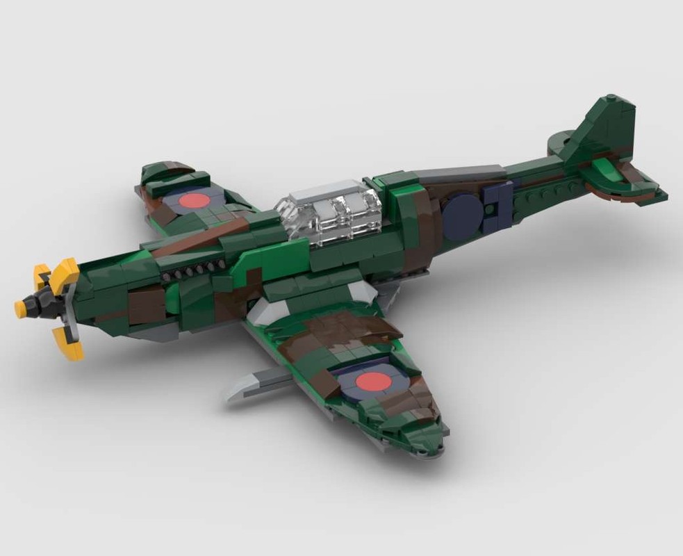 LEGO MOC Spitfire Supermarine by joeld3485 | Rebrickable - Build with LEGO