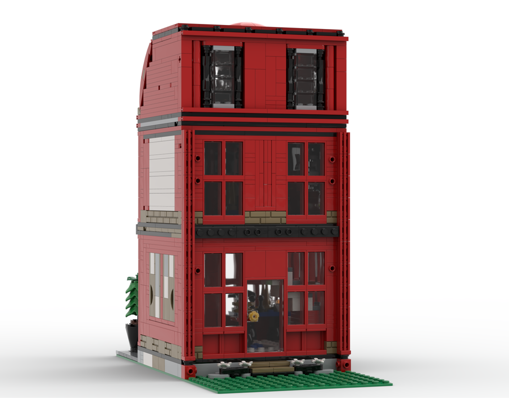 LEGO MOC-229122 House of Curious & Odd Machines by Brick Artisan ...