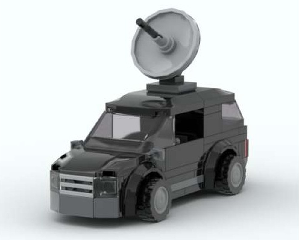 LEGO MOC-229126 Satellite Car (MOC) by WAI Bricks | Rebrickable - Build ...