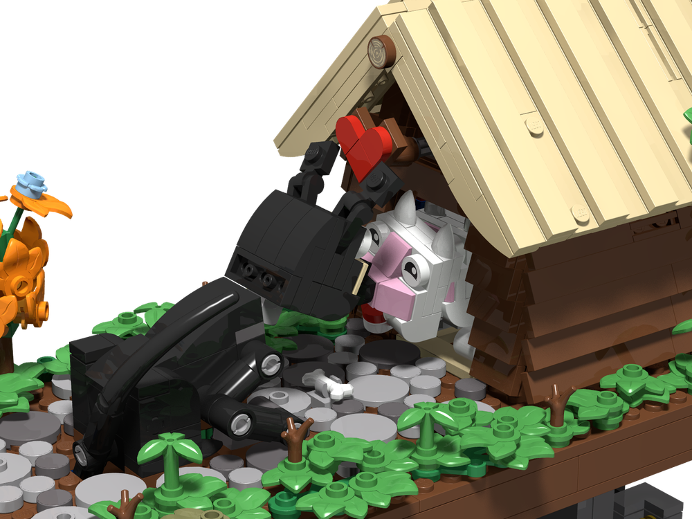 LEGO MOC-229129 Dog Bob and his girlfriend Lili in love by bloco_de ...