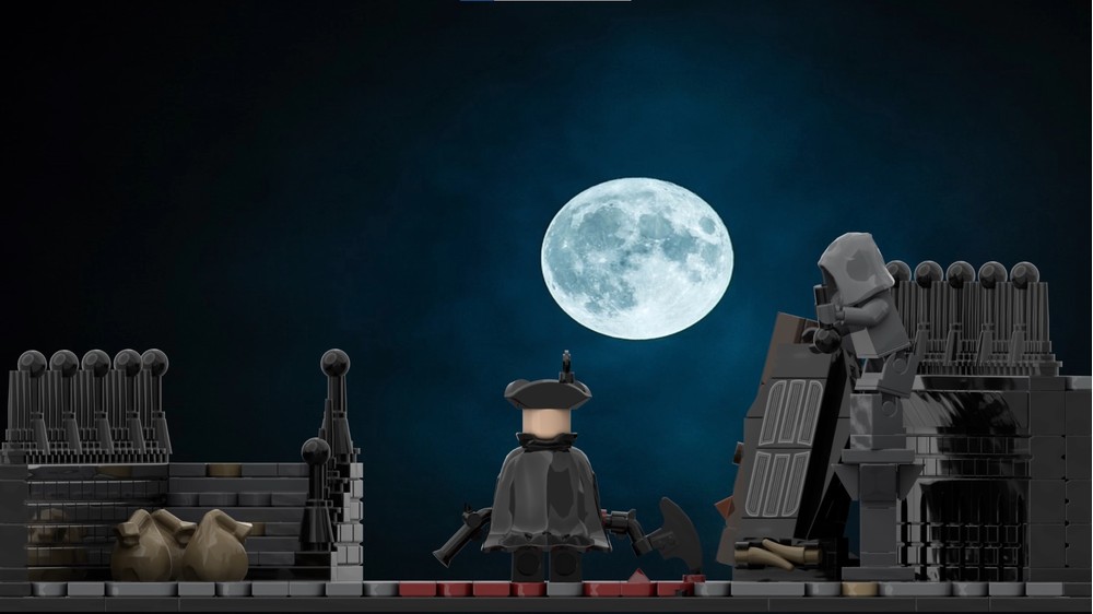 LEGO MOC Bloodborne The Hunter by legoalfactotum | Rebrickable - Build ...