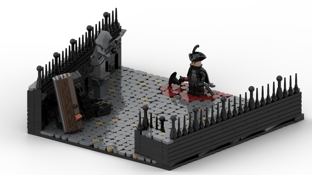 LEGO MOC Bloodborne The Hunter by legoalfactotum | Rebrickable - Build ...
