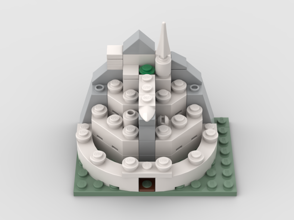 LEGO MOC-229138 Micro Minas-Tirith by NardDawg | Rebrickable - Build ...