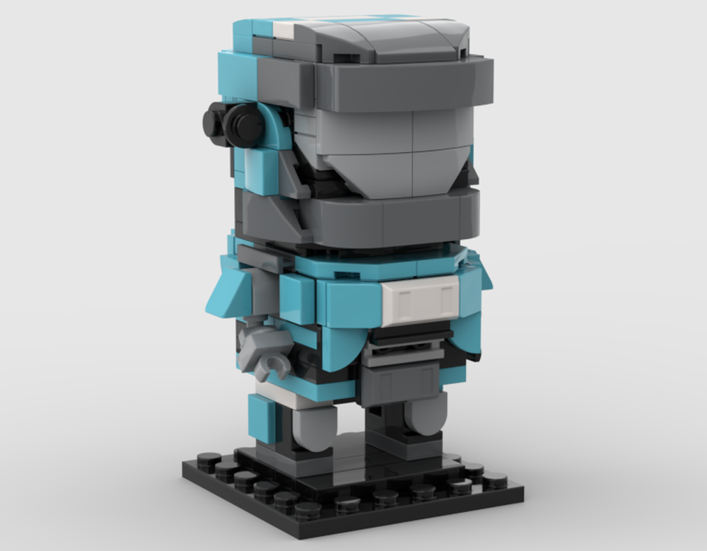 LEGO MOC Noble 2 Kat-B320 Halo Reach Brickheadz by FlyingBrick ...