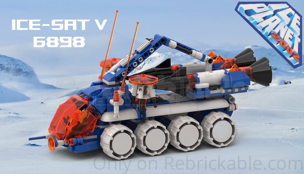 LEGO MOC-229141 ICE-SAT V 6898 remake by mathtuono | Rebrickable ...