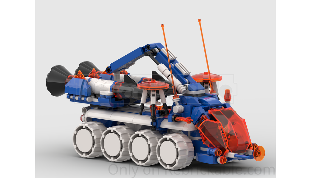LEGO MOC-229141 ICE-SAT V 6898 remake by mathtuono | Rebrickable ...