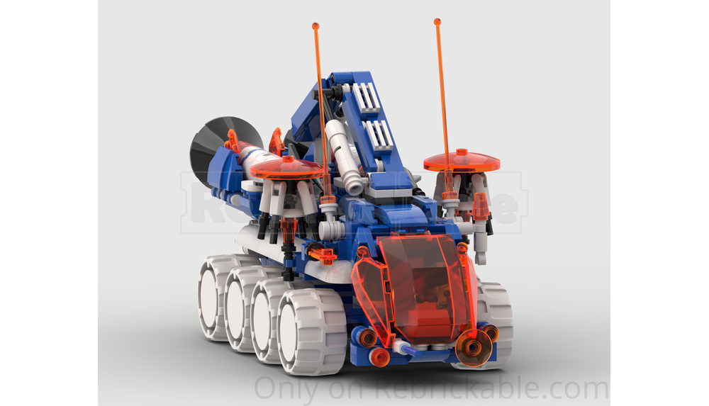 LEGO MOC-229141 ICE-SAT V 6898 remake by mathtuono | Rebrickable ...