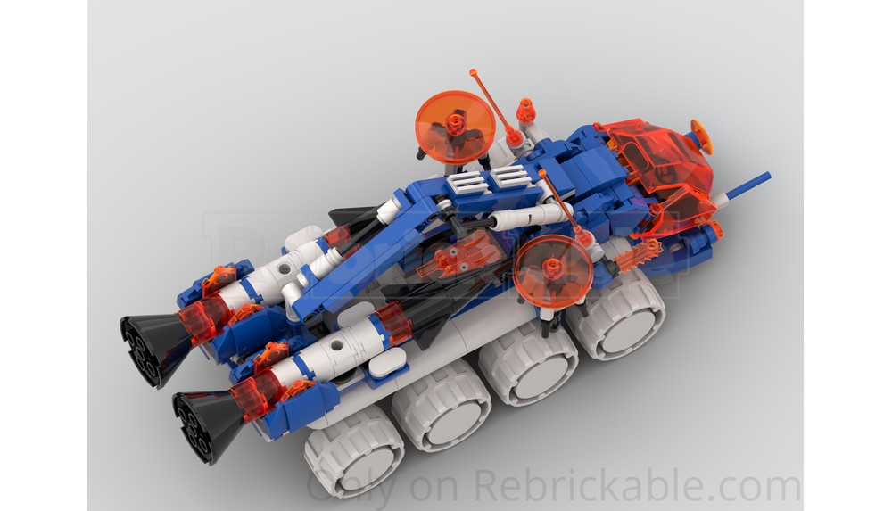 LEGO MOC-229141 ICE-SAT V 6898 remake by mathtuono | Rebrickable ...