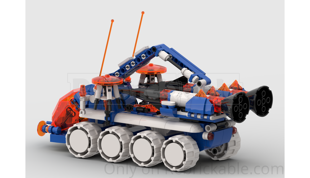 LEGO MOC-229141 ICE-SAT V 6898 remake by mathtuono | Rebrickable ...