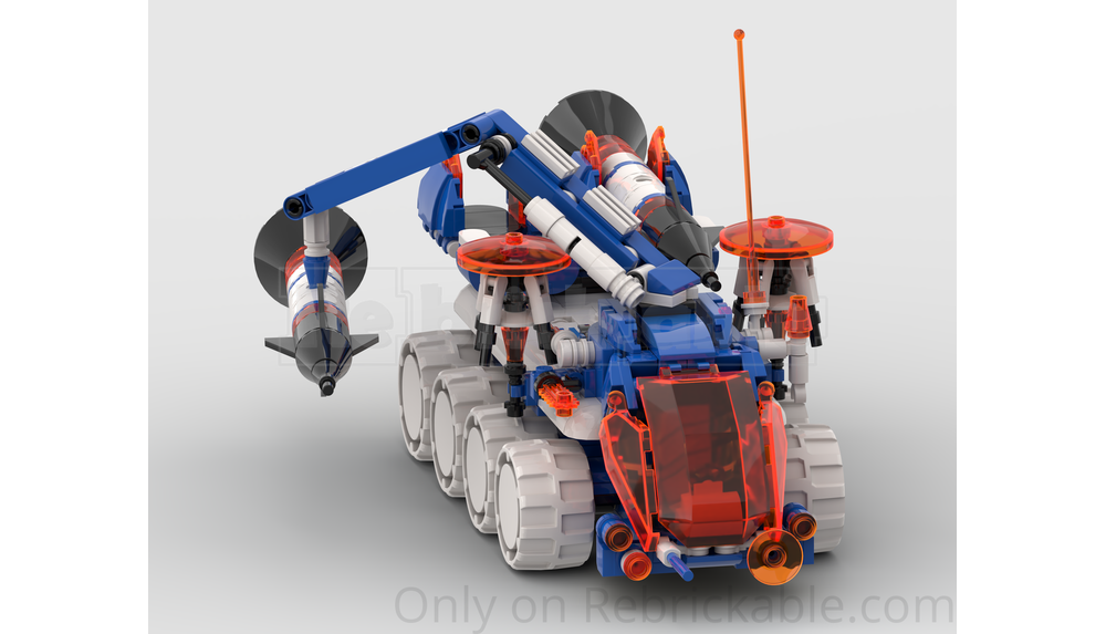 LEGO MOC-229141 ICE-SAT V 6898 remake by mathtuono | Rebrickable ...