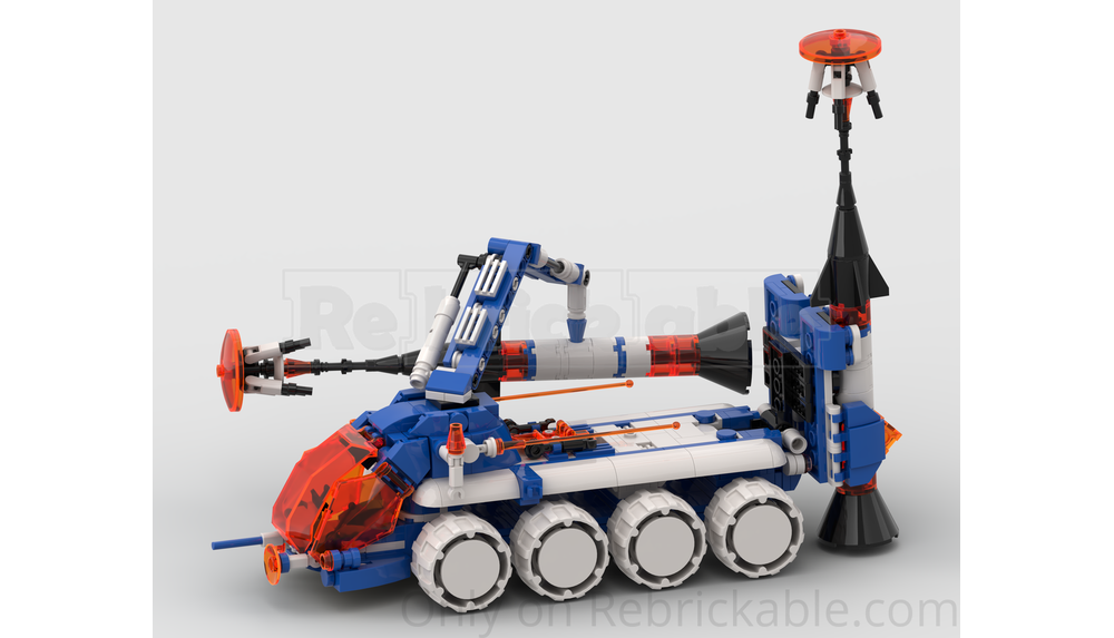 LEGO MOC-229141 ICE-SAT V 6898 remake by mathtuono | Rebrickable ...