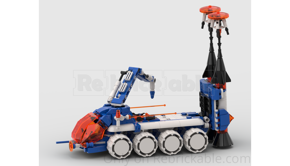 LEGO MOC-229141 ICE-SAT V 6898 remake by mathtuono | Rebrickable ...
