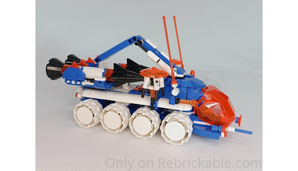 LEGO MOC-229141 ICE-SAT V 6898 remake by mathtuono | Rebrickable ...