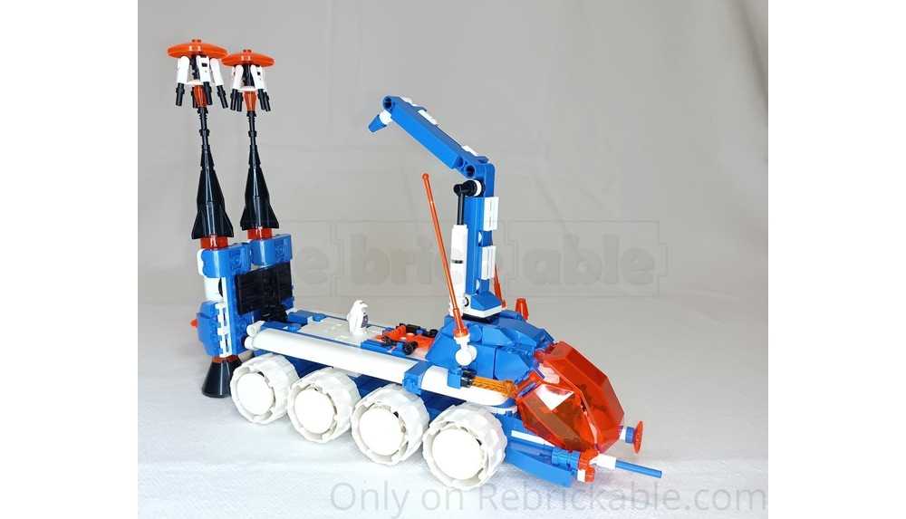 LEGO MOC-229141 ICE-SAT V 6898 remake by mathtuono | Rebrickable ...