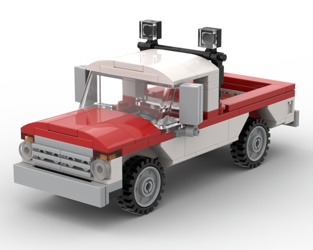 LEGO MOC 1970s Ford F-series Truck From The Movie Grand Theft Auto ...