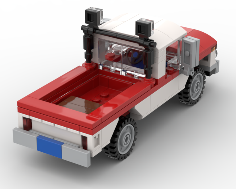 LEGO MOC 1970s Ford F-series Truck From The Movie Grand Theft Auto ...