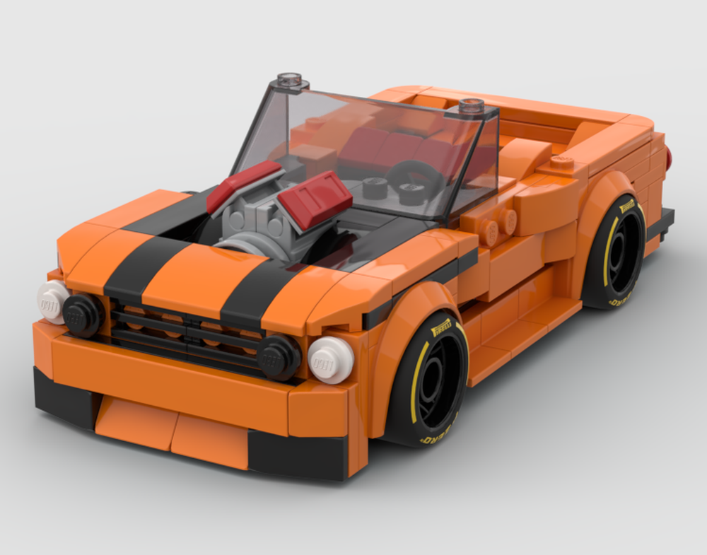 LEGO MOC Muscle Truck Track Custom by Breads_Returning | Rebrickable ...