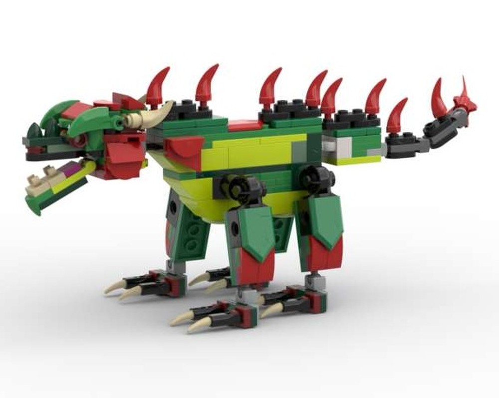 LEGO MOC Dragonhound by PIGGY PIGGLE | Rebrickable - Build with LEGO