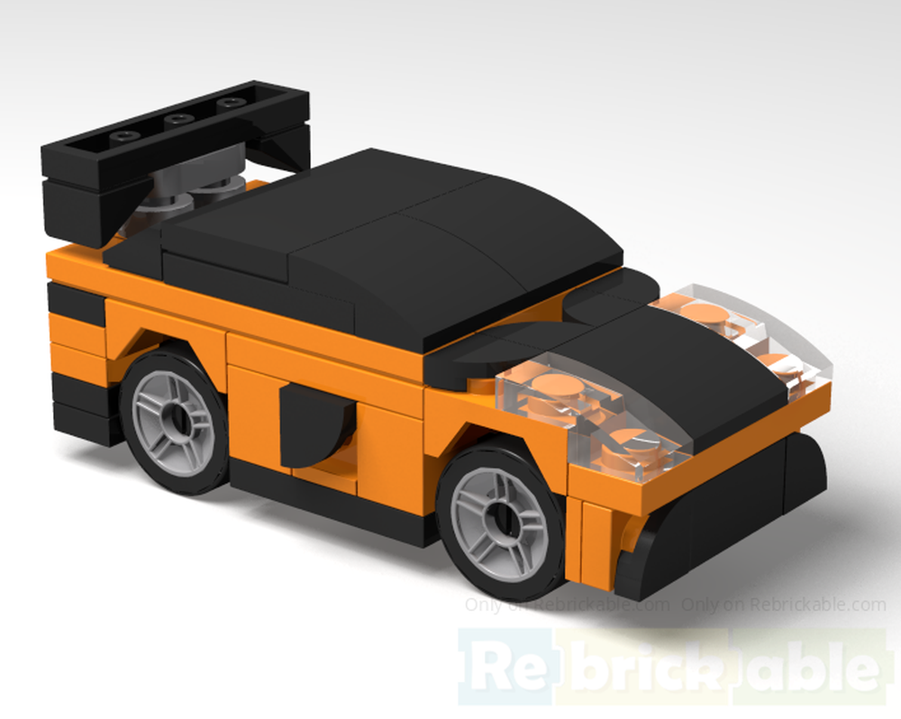 LEGO MOC 4WLC Veilside Mazda RX-7 by BROS_BRICKZ | Rebrickable - Build ...