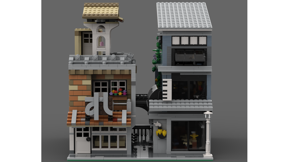 LEGO MOC-229171 10255 - Japanese restaurants remodel by micke_berglund ...