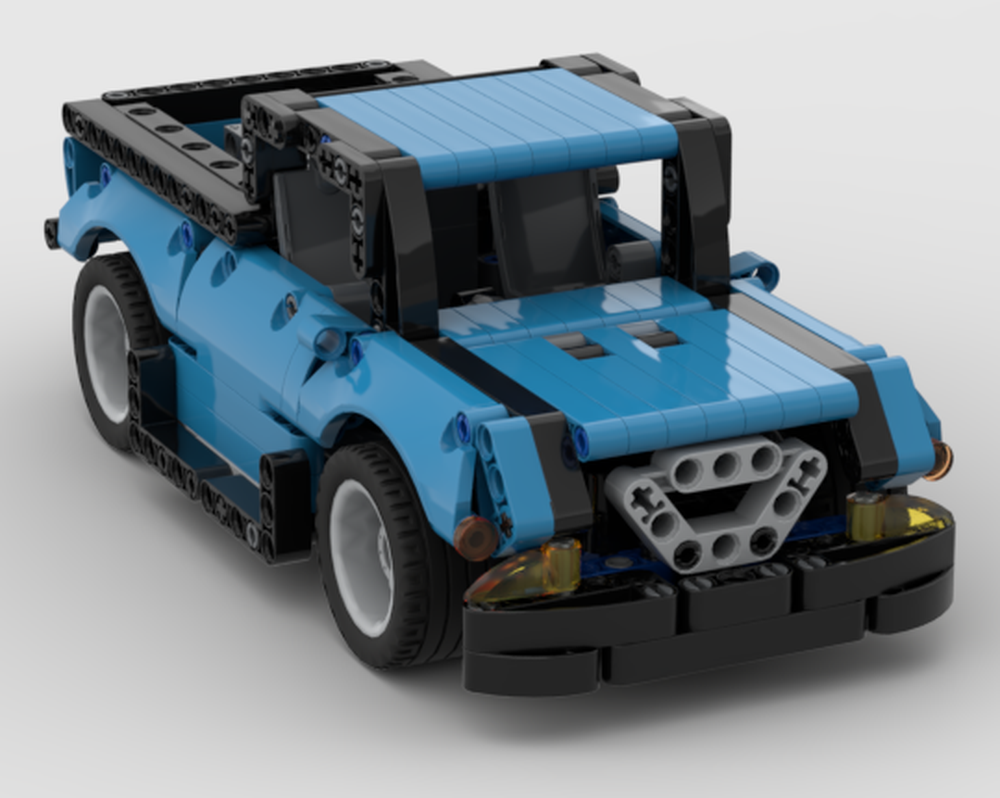 LEGO MOC technic rc car - suv by 8bit_meiko | Rebrickable - Build with LEGO