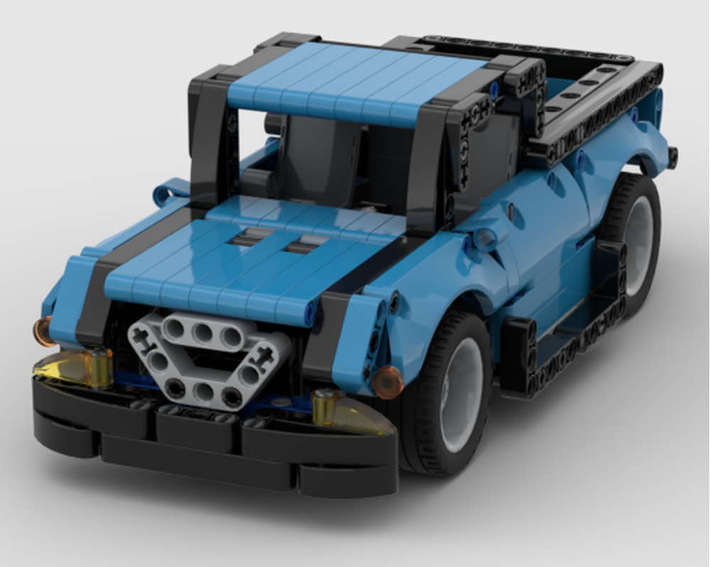LEGO MOC technic rc car - suv by 8bit_meiko | Rebrickable - Build with LEGO