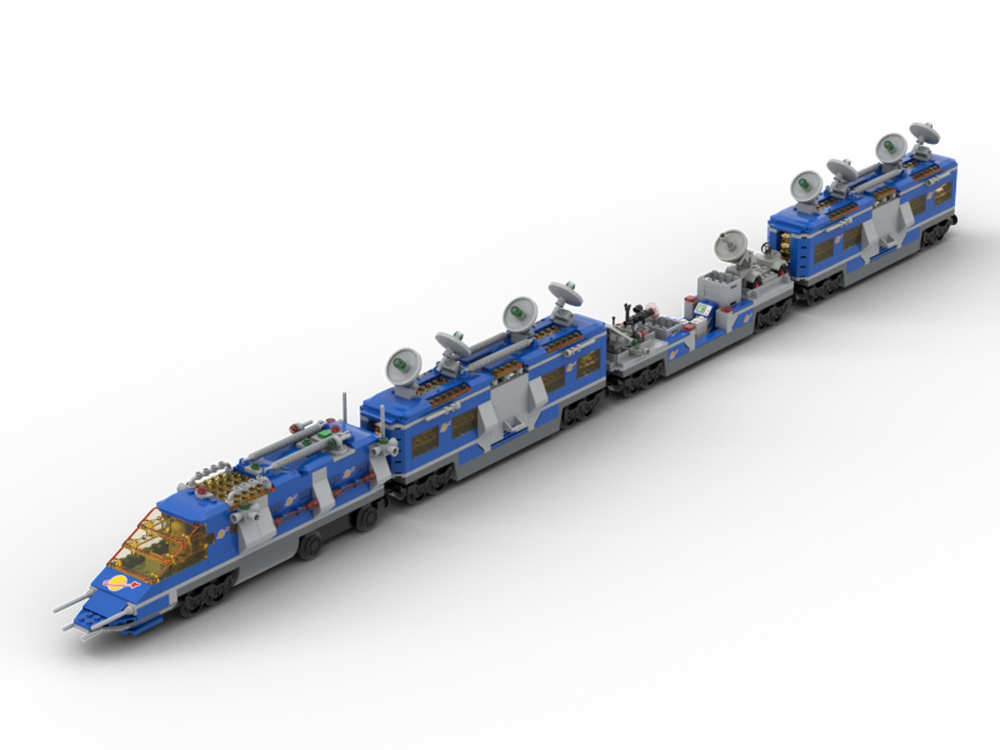 LEGO MOC-229178 SpaceTrain by Raumfahrer | Rebrickable - Build with LEGO