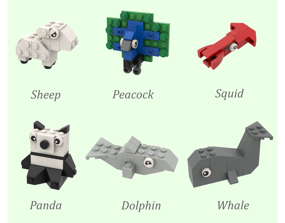 LEGO MOC-229179 Animals around the world by AmyBricks | Rebrickable ...