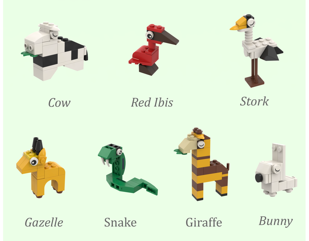 LEGO MOC-229179 Animals around the world by AmyBricks | Rebrickable ...