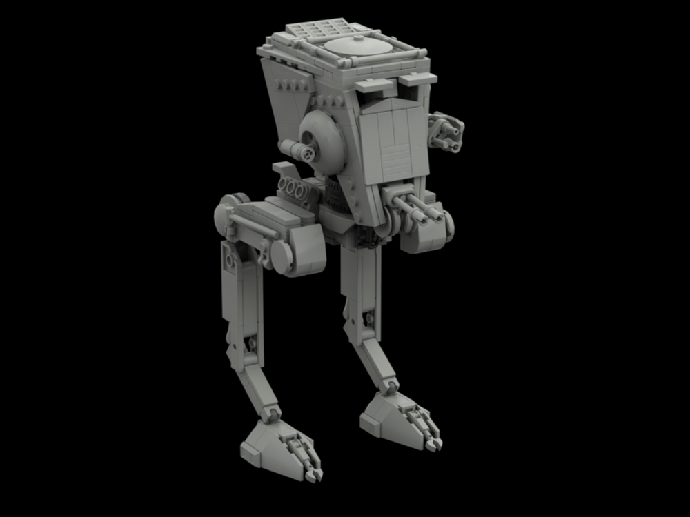 LEGO MOC-229180 AT-ST (Free instructions) by Baked-Potato | Rebrickable ...