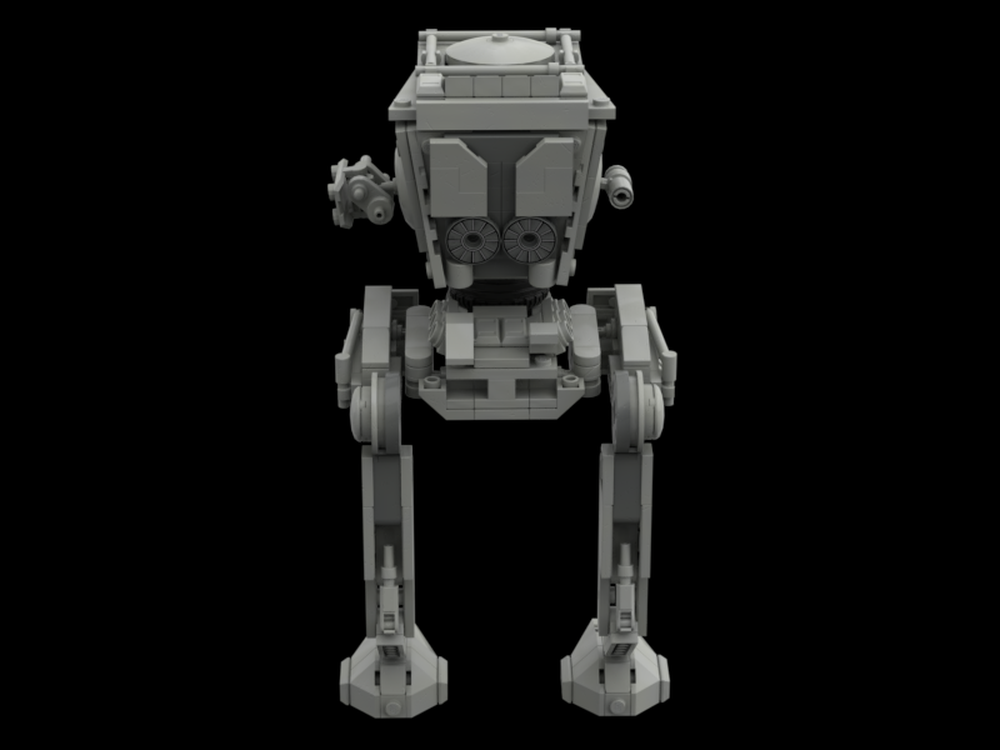 LEGO MOC AT-ST (Free instructions) by Baked-Potato | Rebrickable ...