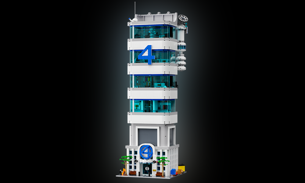 LEGO MOC LEGO Marvel Fantastic Four: Baxter Building Modular by ...