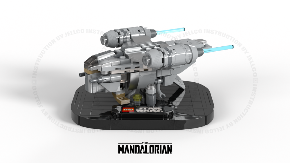 LEGO MOC-229193 Micro Size ST-70 assault ship "Razor Crest" 2025 ...