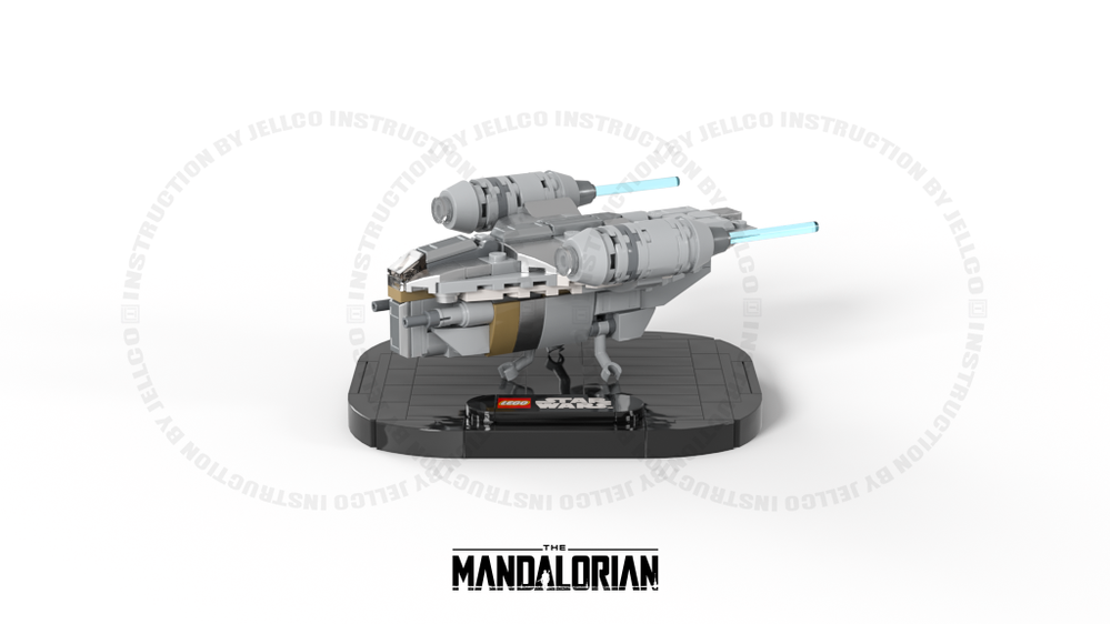 LEGO MOC-229193 Micro Size ST-70 assault ship "Razor Crest" 2025 ...