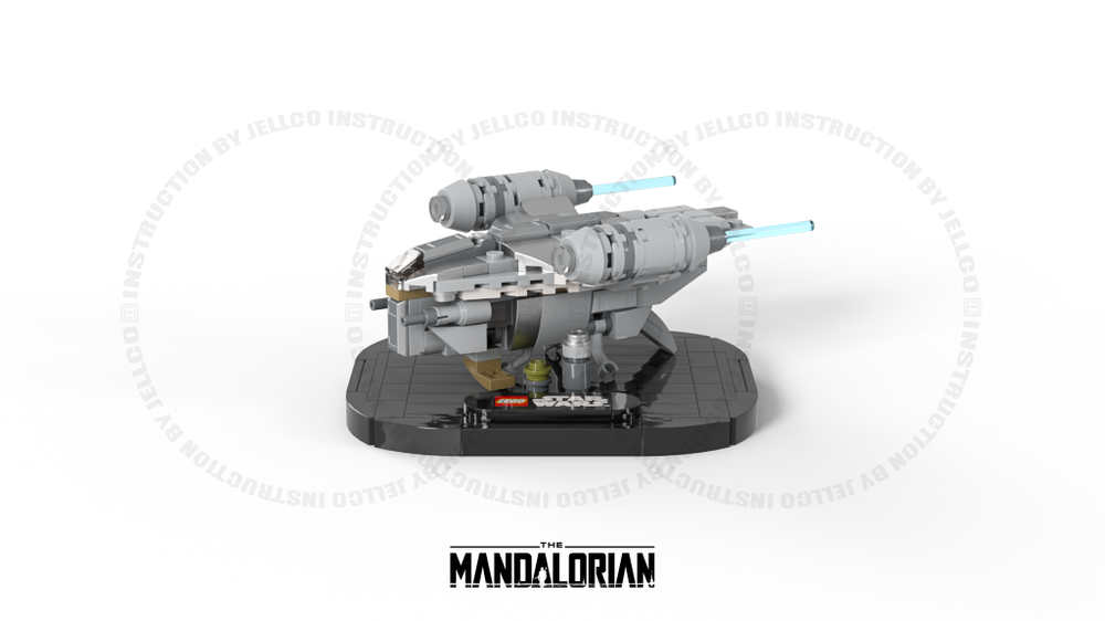 LEGO MOC-229193 Micro Size ST-70 assault ship "Razor Crest" 2025 ...