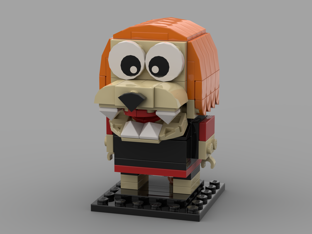 LEGO MOC Brickheadz Spartacat Mascot by allen1124 | Rebrickable - Build ...