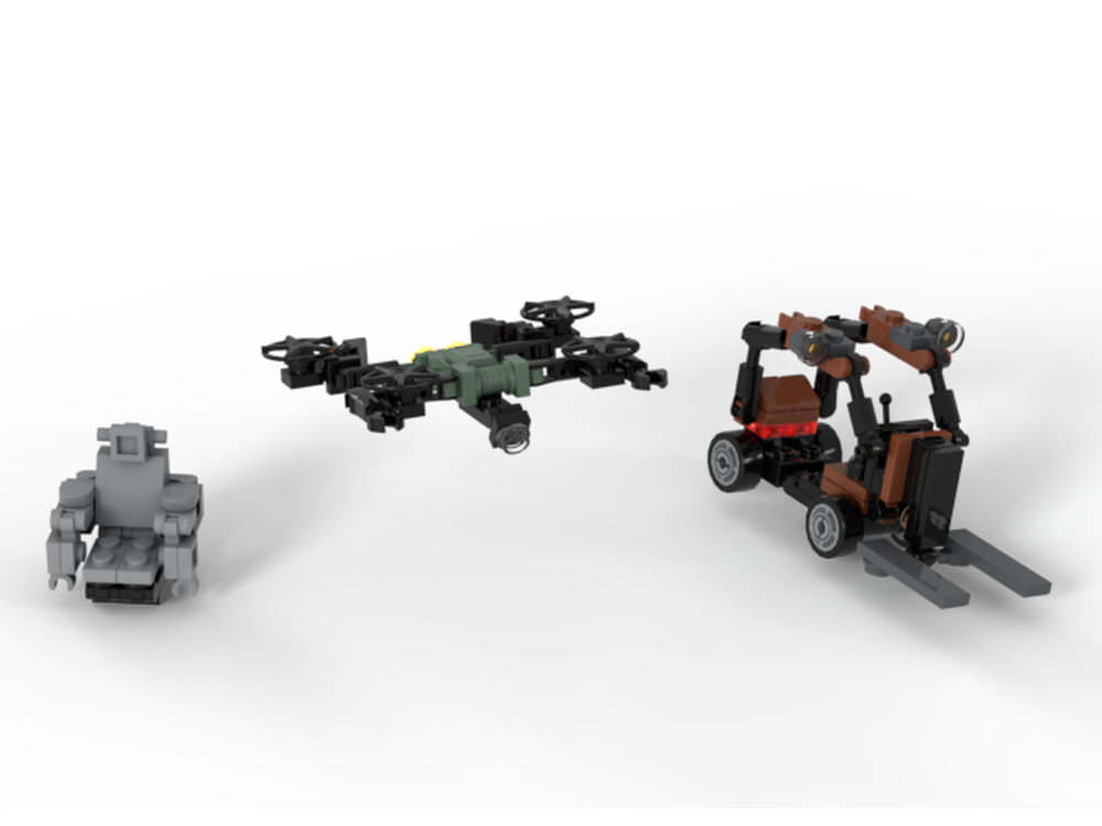 LEGO MOC Mini Transformers Pack by R60 | Rebrickable - Build with LEGO
