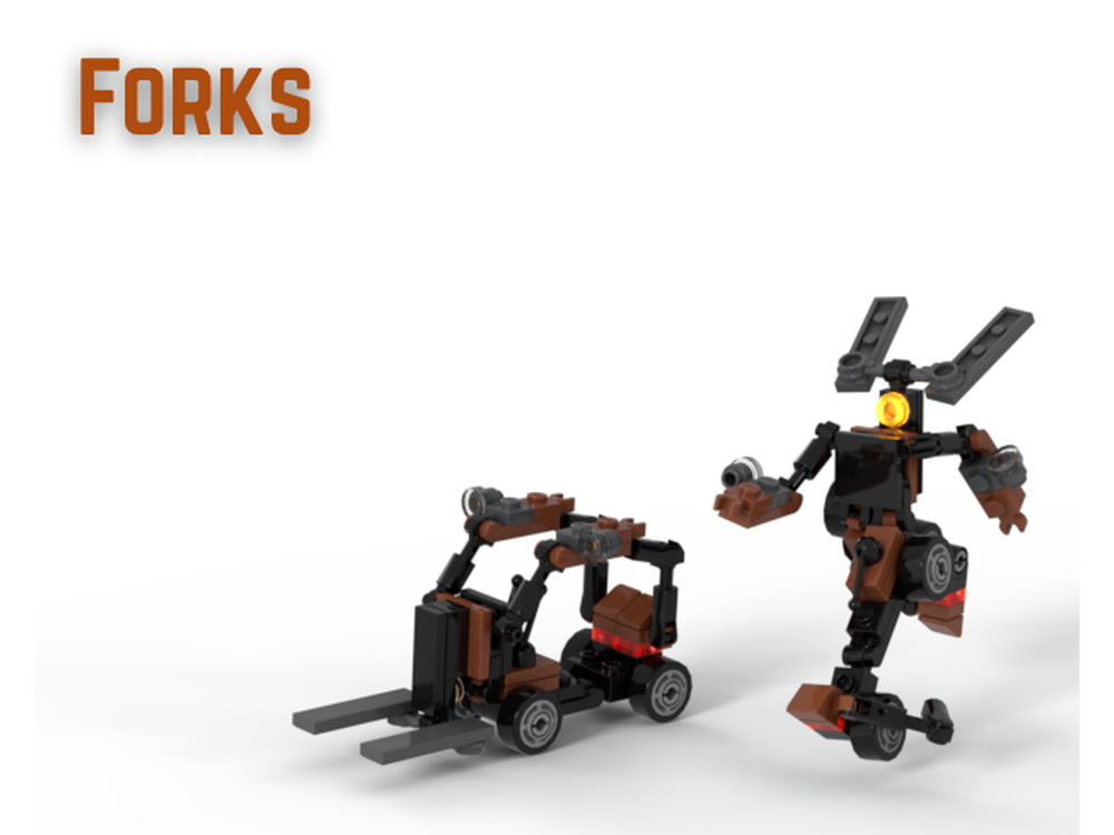 LEGO MOC Mini Transformers Pack by R60 | Rebrickable - Build with LEGO