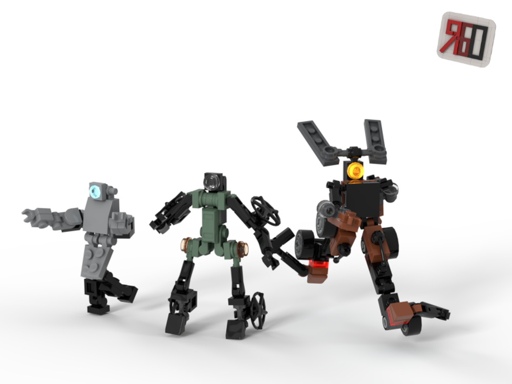 LEGO MOC Mini Transformers Pack by R60 | Rebrickable - Build with LEGO