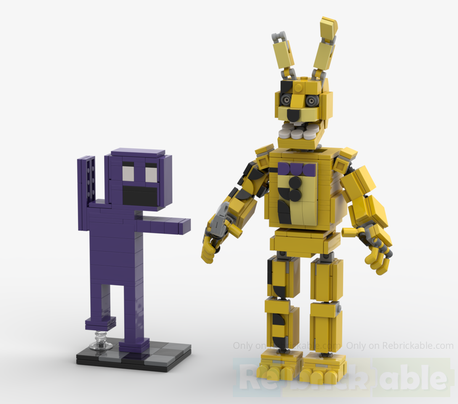 LEGO MOC-229208 Yellow Rabbit - Five Nights at Freddy's Movie by ...