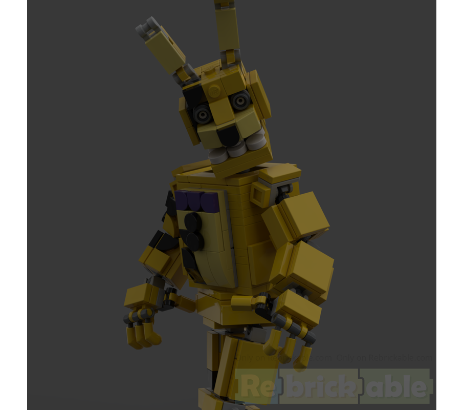 LEGO MOC Yellow Rabbit - Five Nights at Freddy's Movie by 2MyTailfin ...