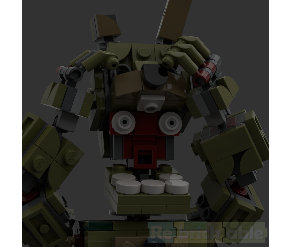 LEGO MOC-229213 Springtrap - Five Nights at Freddy's 3 by 2MyTailfin ...
