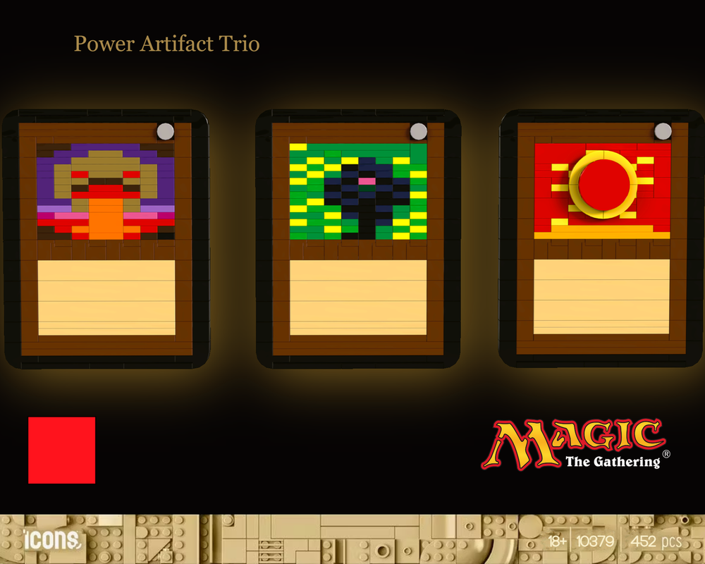 LEGO MOC Magic The Gathering - Power Artifacts Trio MOC 10379 by ...