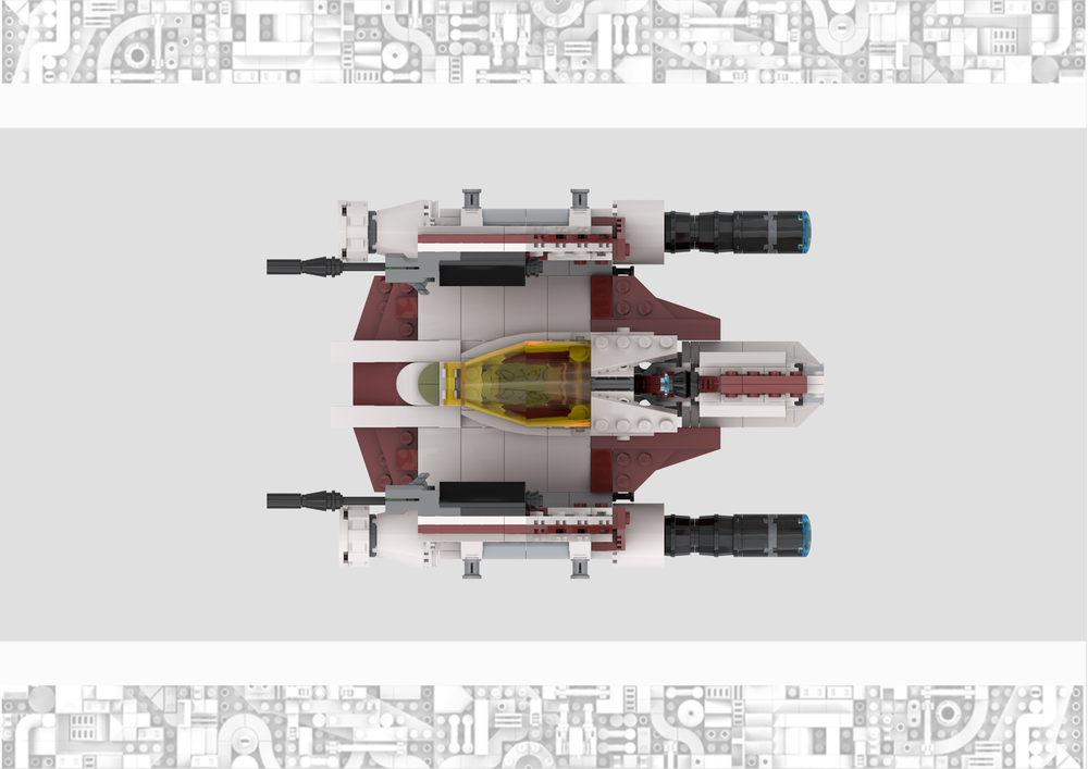 LEGO MOC-229231 V-19 Torrent Starfighter - Set 75432 Modification by ...