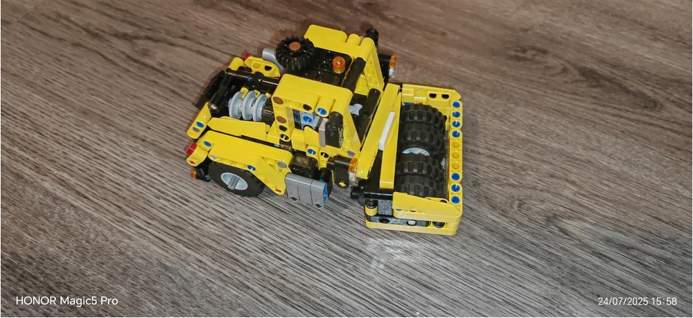 LEGO MOC Mini Road Roller by Auroralampinen | Rebrickable - Build with LEGO