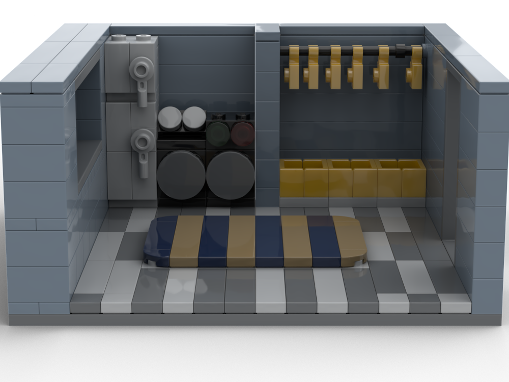 LEGO MOC Modern laundry room by RightBrick | Rebrickable - Build with LEGO