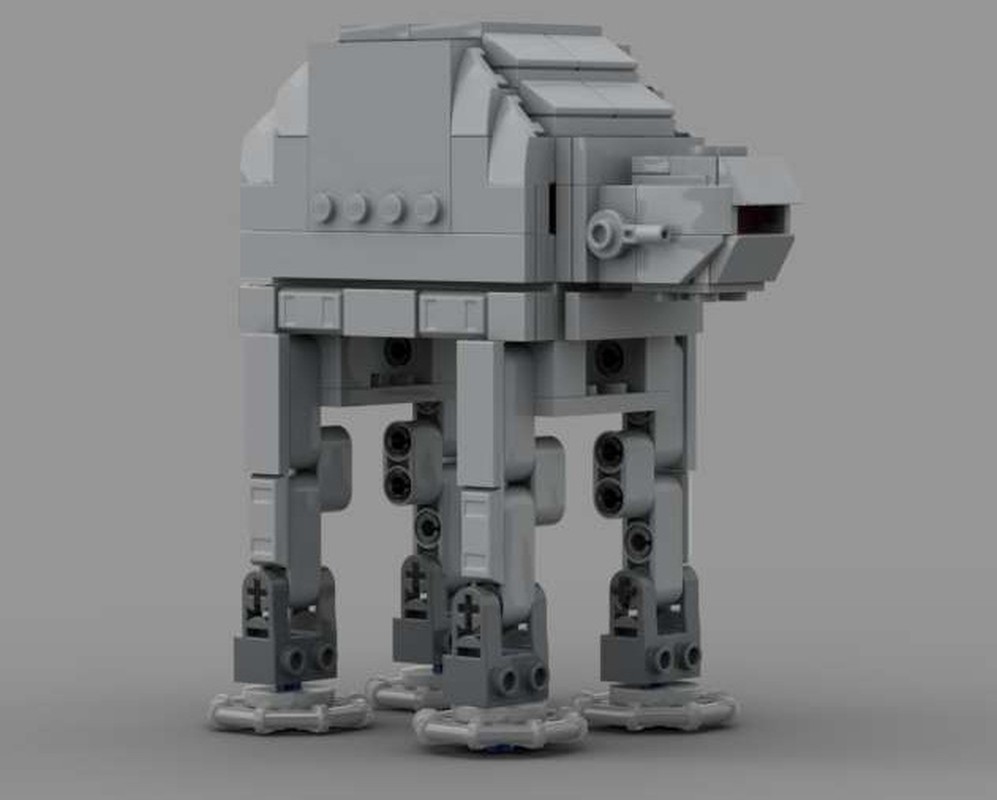 LEGO MOC AT-AT Mini Scale by nsbricks | Rebrickable - Build with LEGO