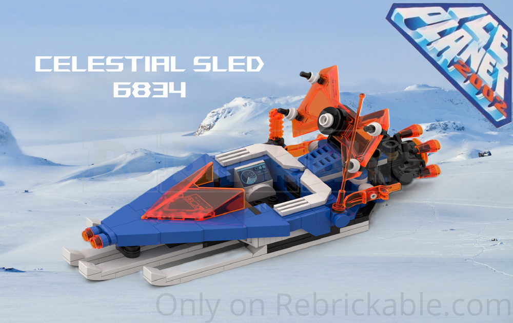 LEGO MOC Celestial Sled 6834 Remake by mathtuono | Rebrickable - Build ...