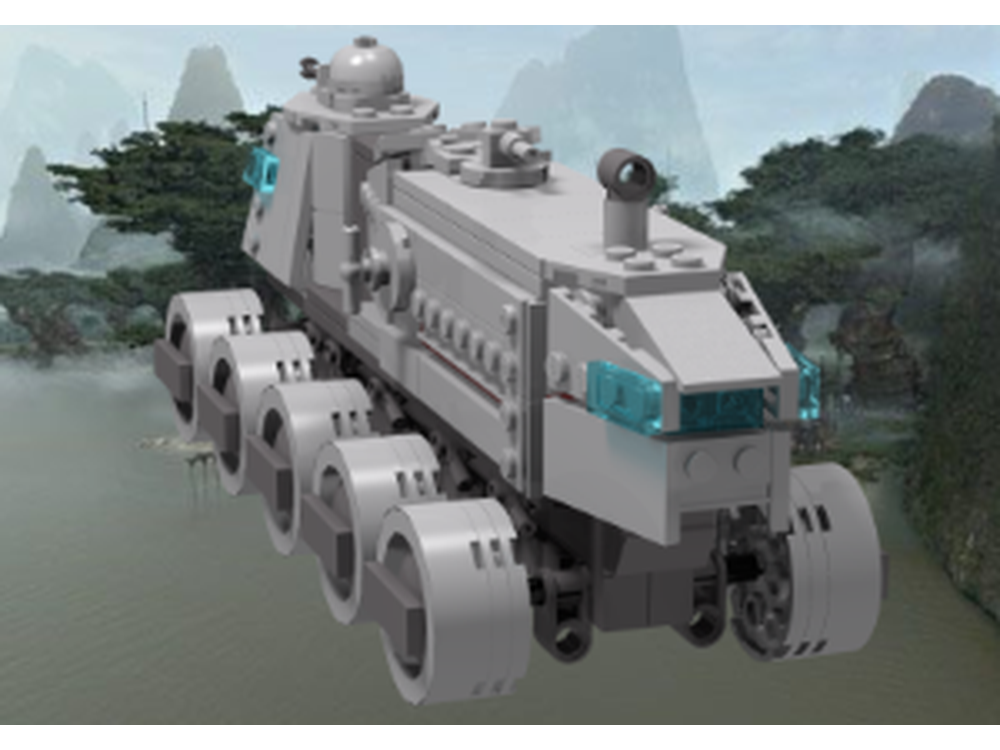 LEGO MOC Midi Scale Turbo Tank (Republic Juggernaut) by Goldblast ...